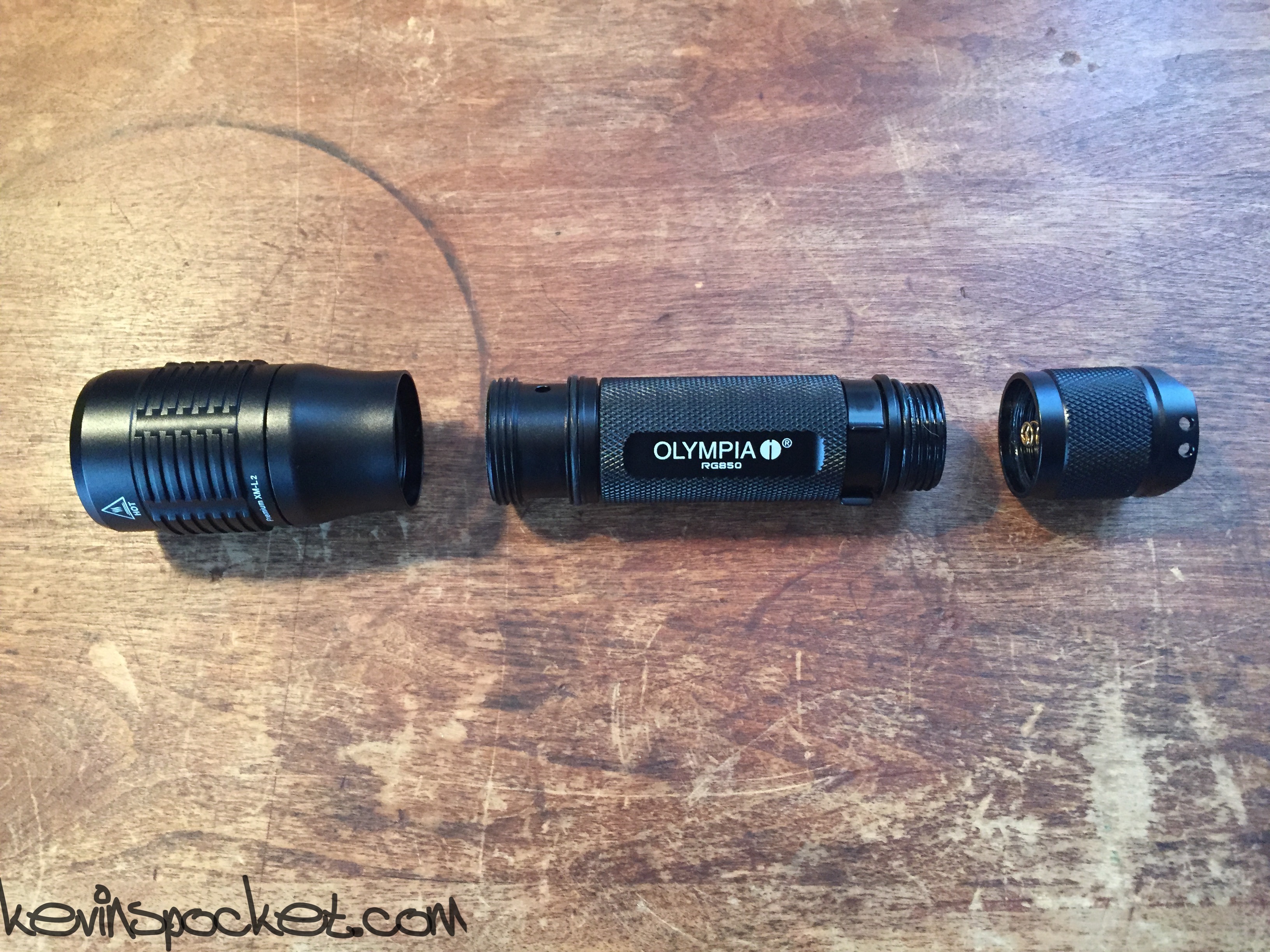 Olympia RG850 LED Flashlight Review – kevinspocket
