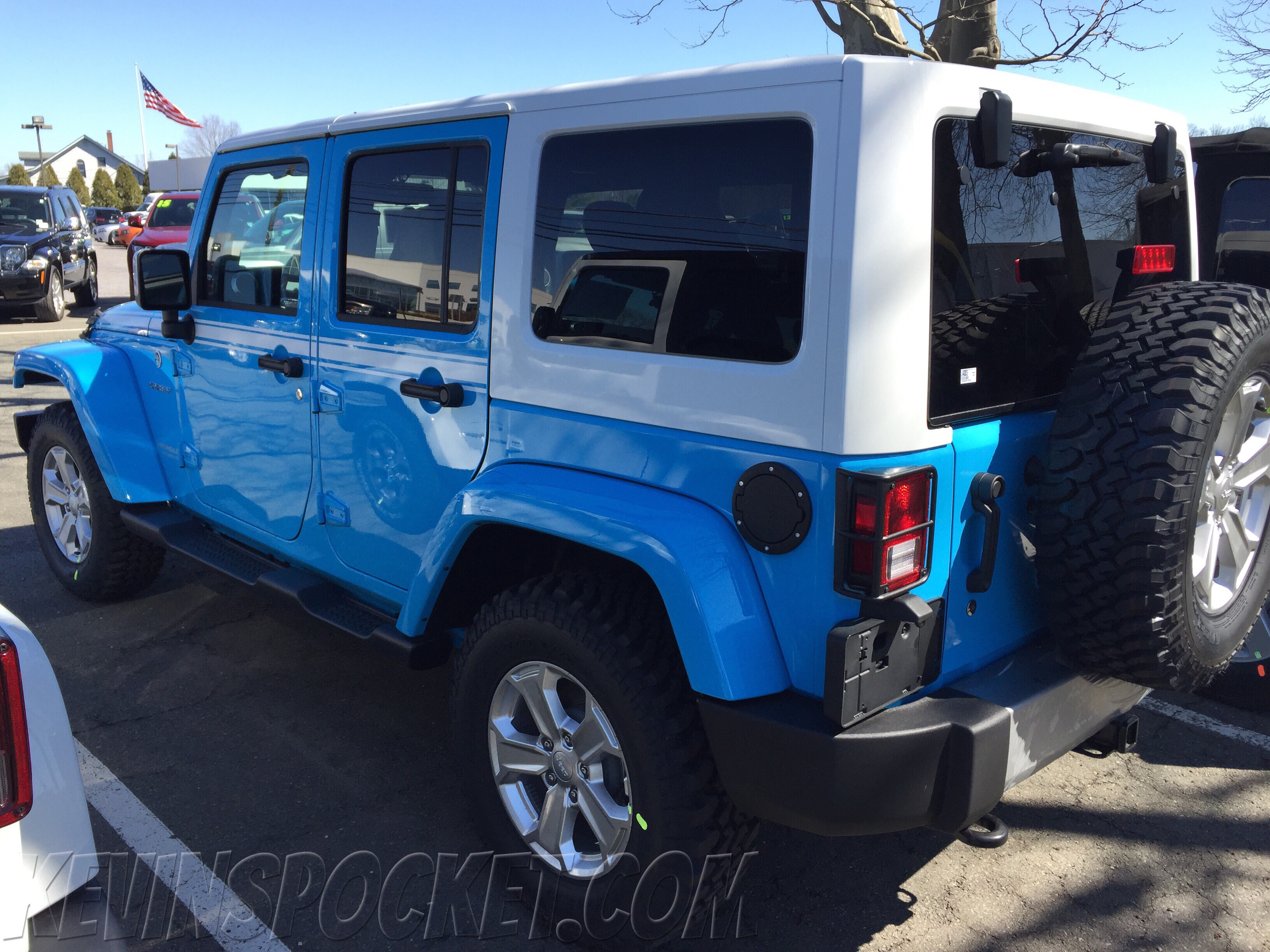 Chief Blue Chief Edition Wrangler spotted – kevinspocket