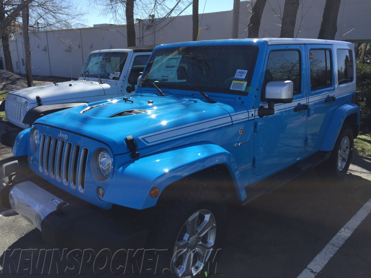 Chief Blue Chief Edition Wrangler spotted – kevinspocket